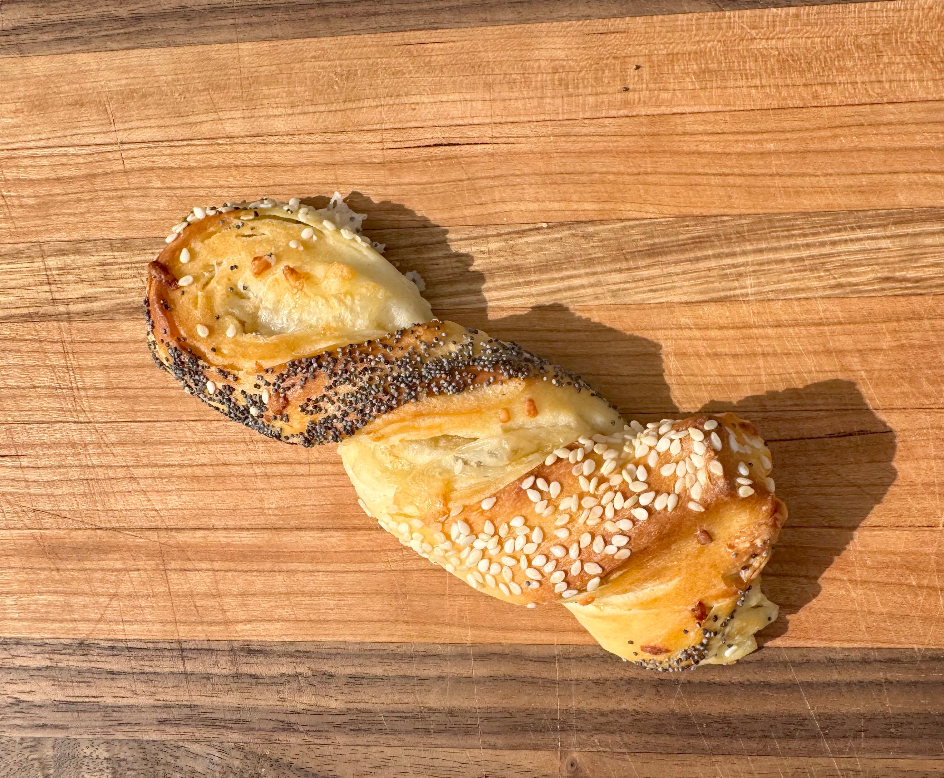 Seeded Gruyère and Swiss Danish Twists – Små Ting Bakery